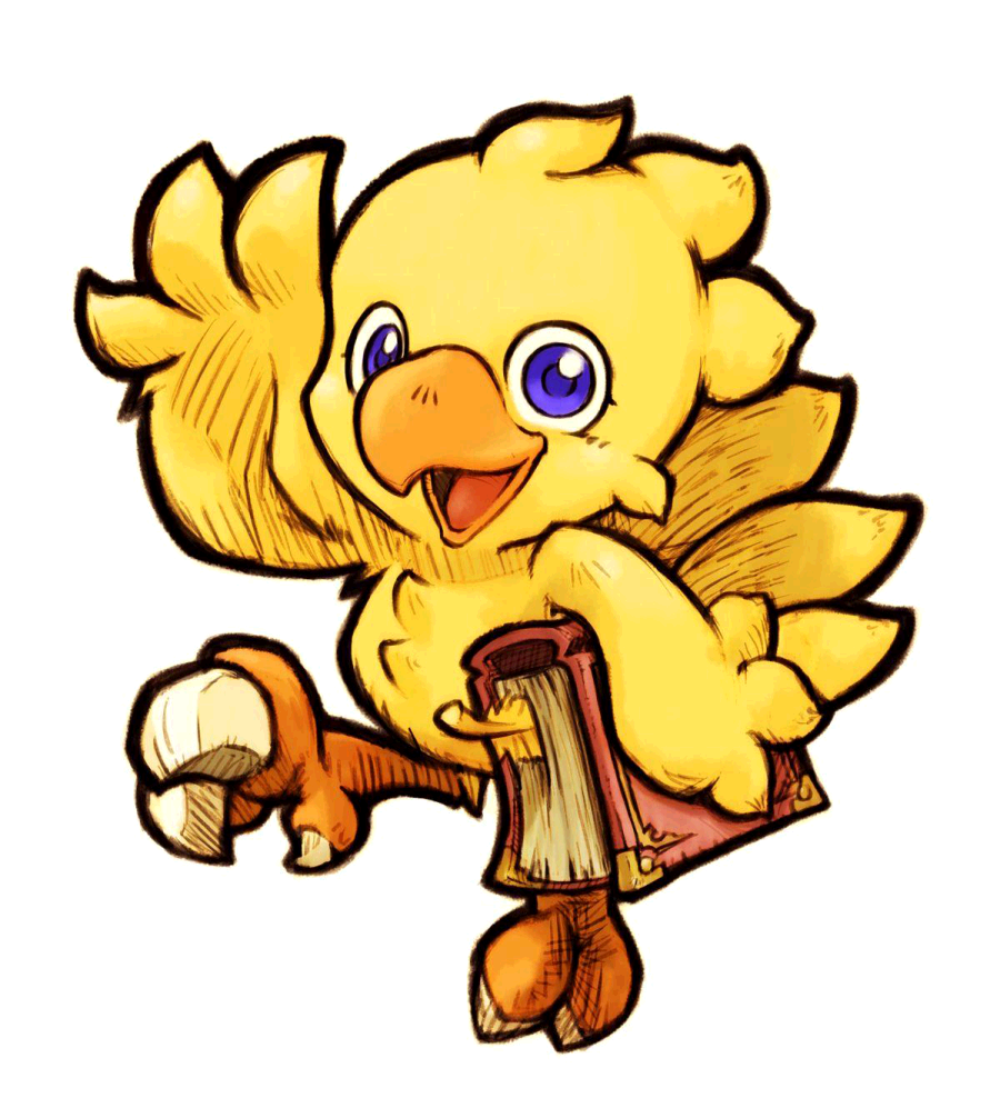 Dika dan yang lainnya: C-h-o-c-o-b-o... Chocobo!! Kweh~!