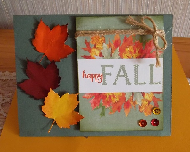 Cricut Fun!: A Fall garden bench card for my friend