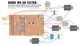 Eddy Bergman.com: Synthesizer Build part-12: THE KORG MS20 FILTER.