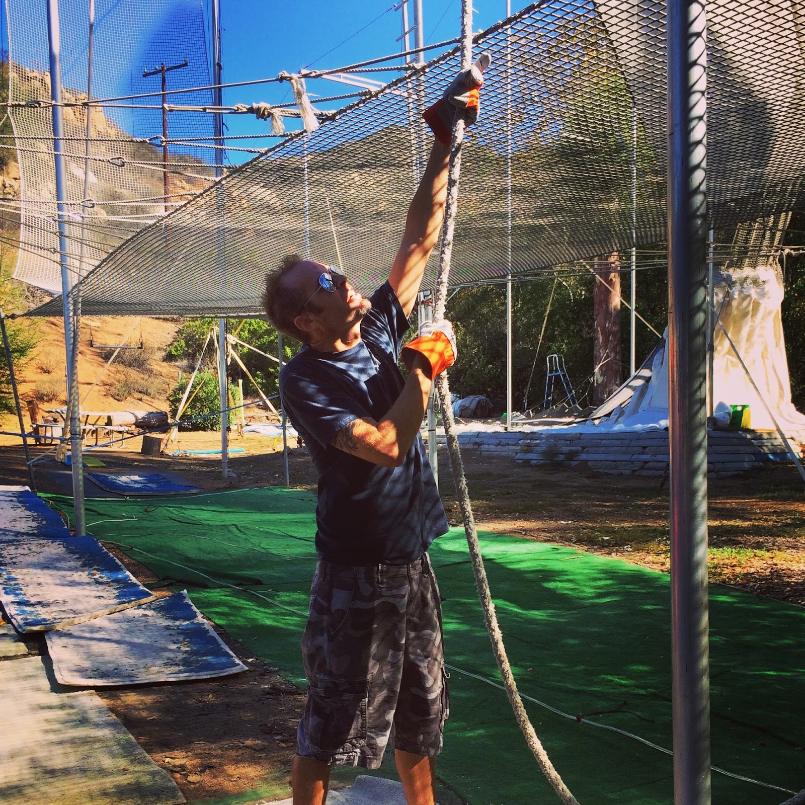 Sensory Overload: Flying Trapeze - Line Pulling