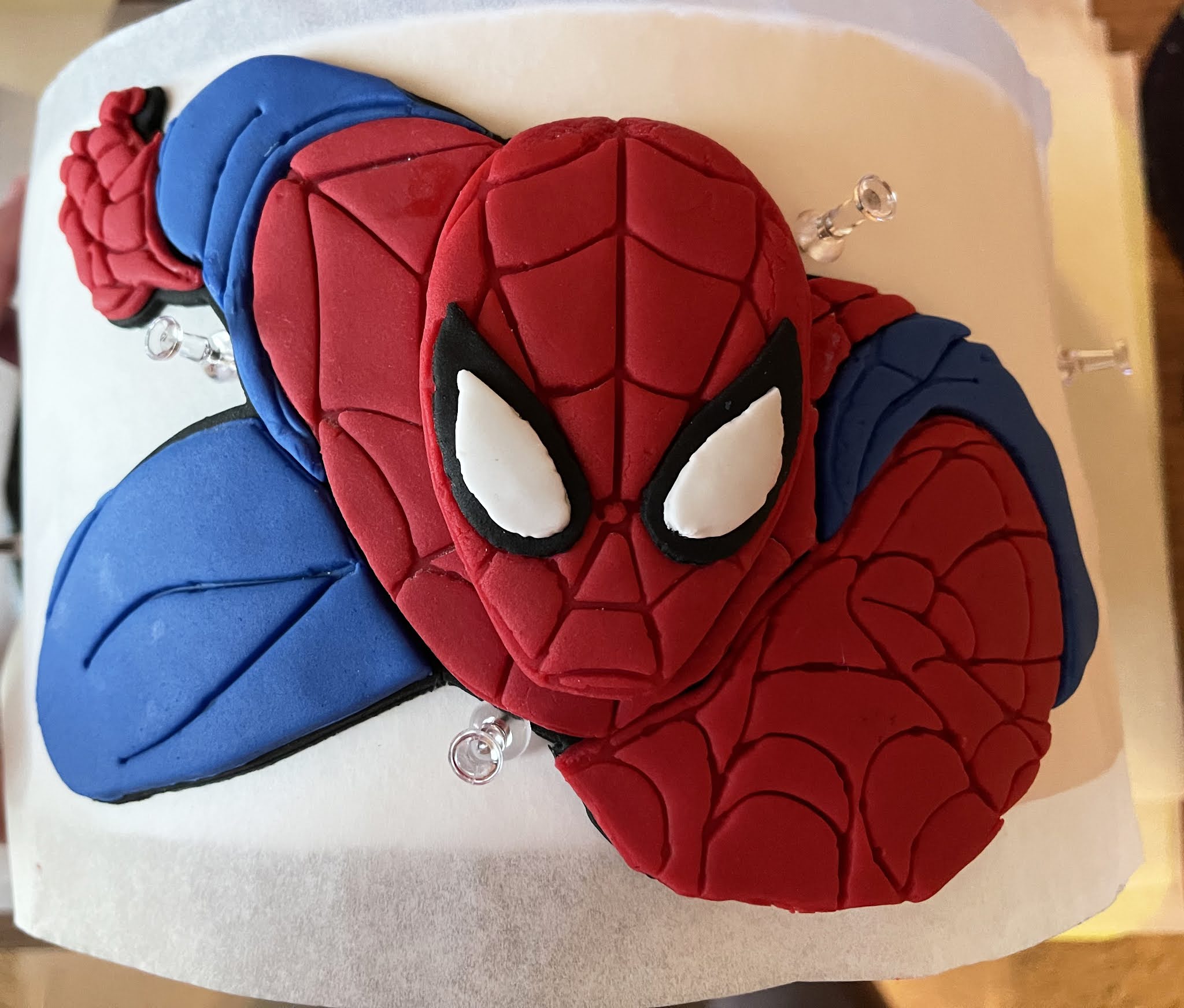 The Bake More: Crawling Spider-Man Cake - Instructions