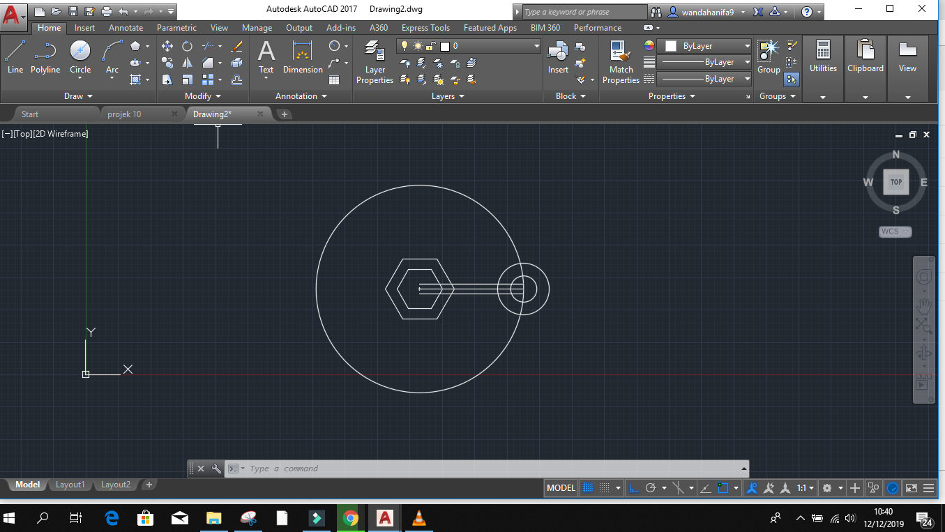 AYOO MULAI BELAJAR AUTOCAD PROJEK 11