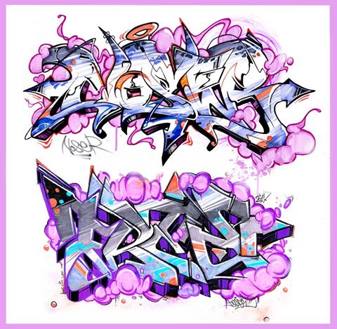 GRAFFITI COLLECTION IDEAS: Sweet Graffiti Letter Arrow For Valentine's Day