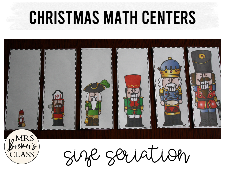 Nuts About Nutcrackers | Christmas Math Centers for Kindergarten and ...