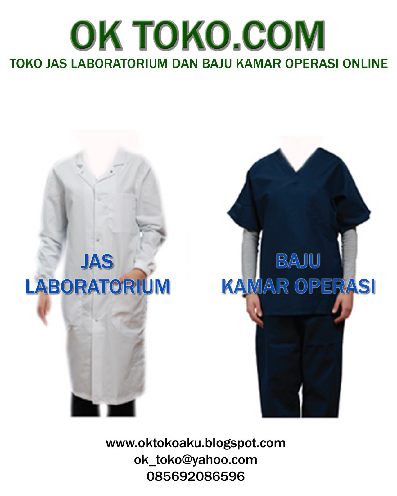 Baju Medis Dan Linen Rumah Sakit: BAJU KAMAR OPERASI (BAJU OK) dan JAS ...