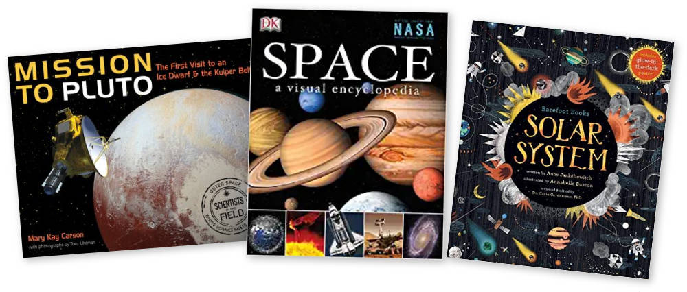 40+ Picture Books about Space