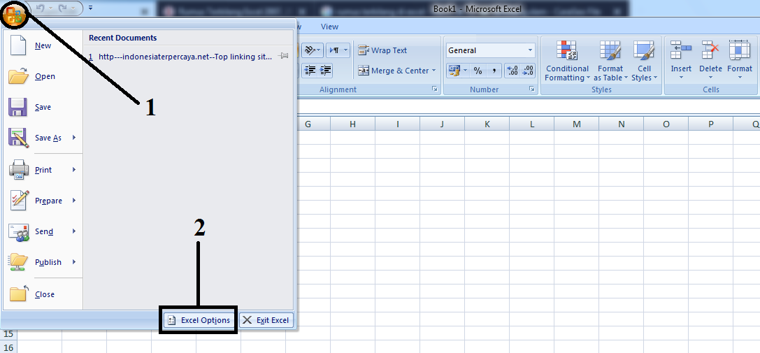 Cara Download, instal, Gunakan Rumus Terbilang di Excel - Blogger Toraja