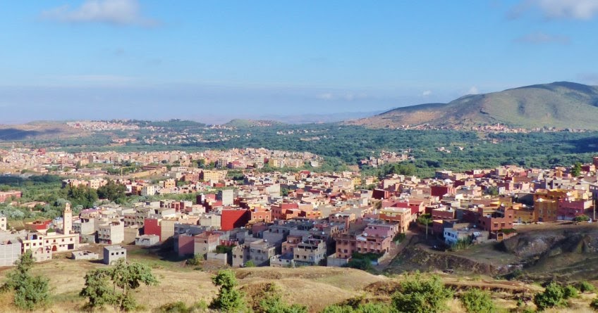 Demnate - la ville de Demnate , مدينة دمنات