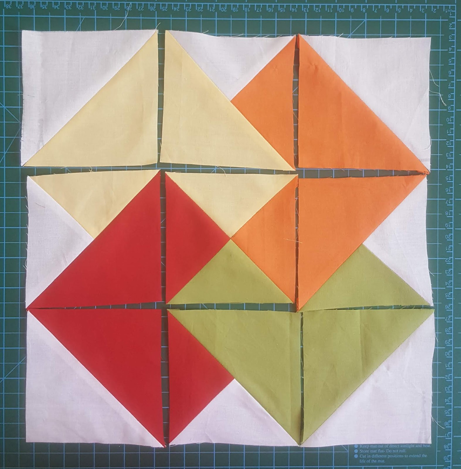 card trick quilt block tutorial | All about patchwork and quilting