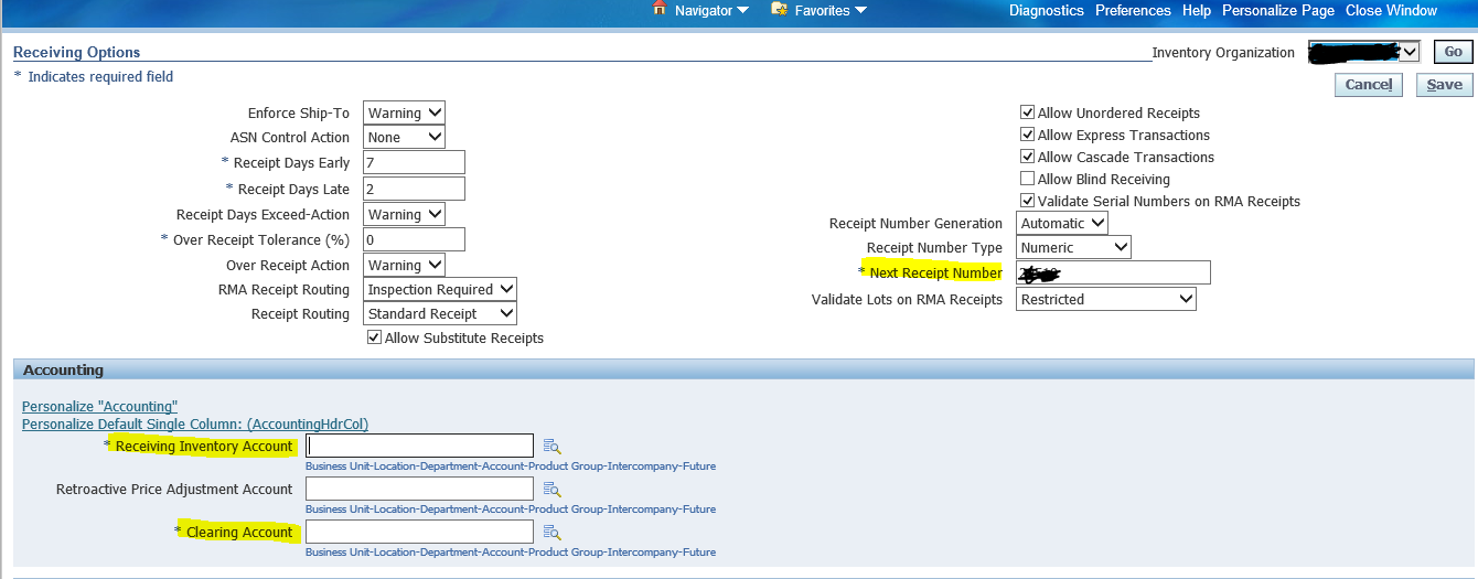Oracle Application's Blog: Inventory Organization Setup in Oracle apps r12
