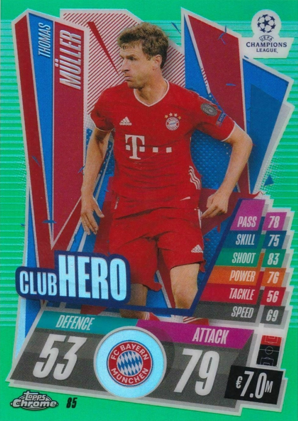 Trading Card Hub.UK: Topps Match Attax Chrome 2020-2021 FC Bayern ...