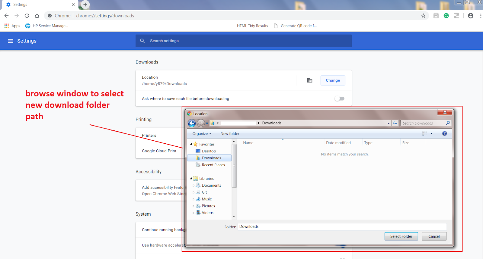 How to change download locations in Google Chrome? - Cool IT Help
