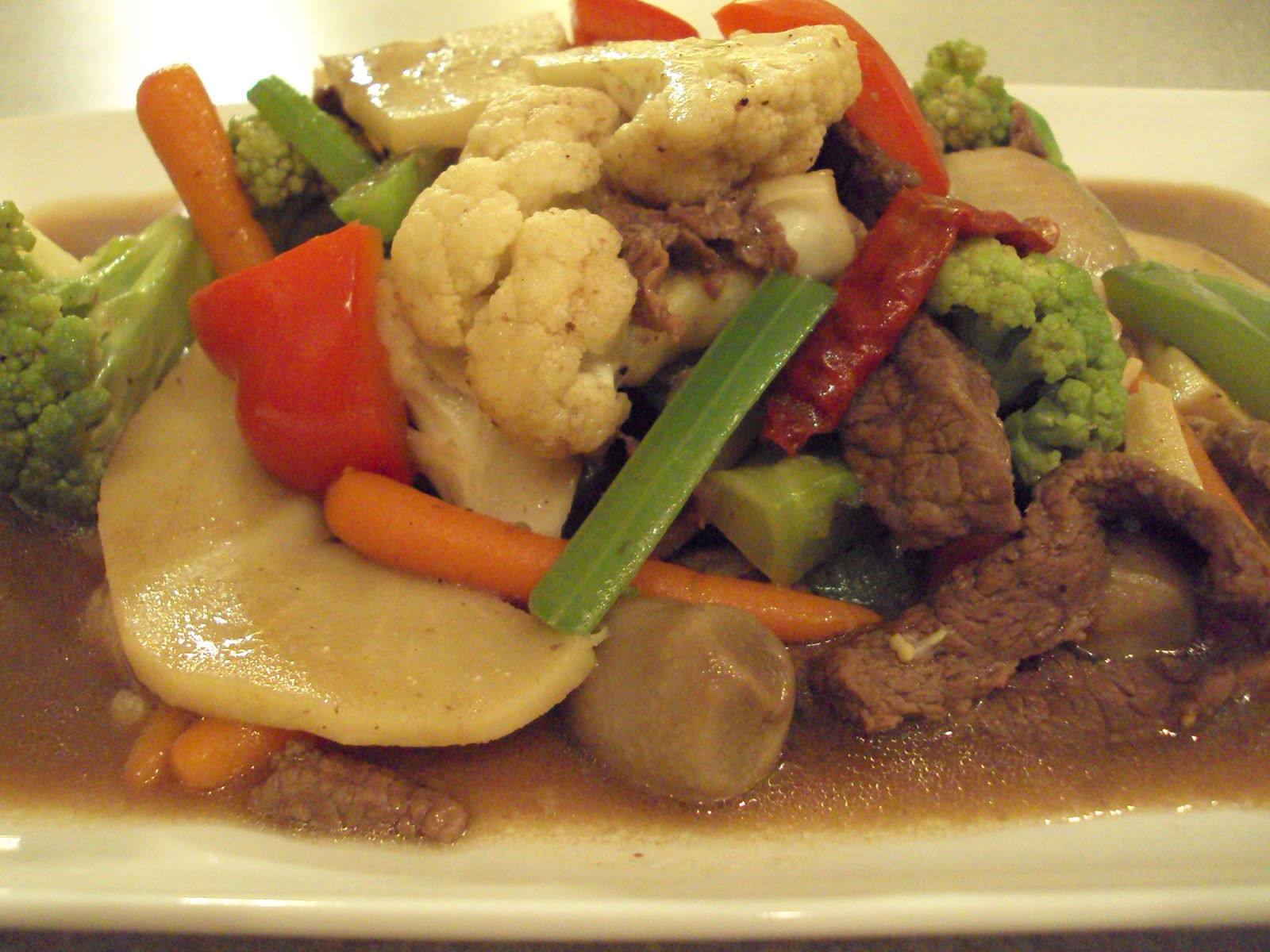 Stir-Fry CHINESE MIXED VEGETABLES with BEEF