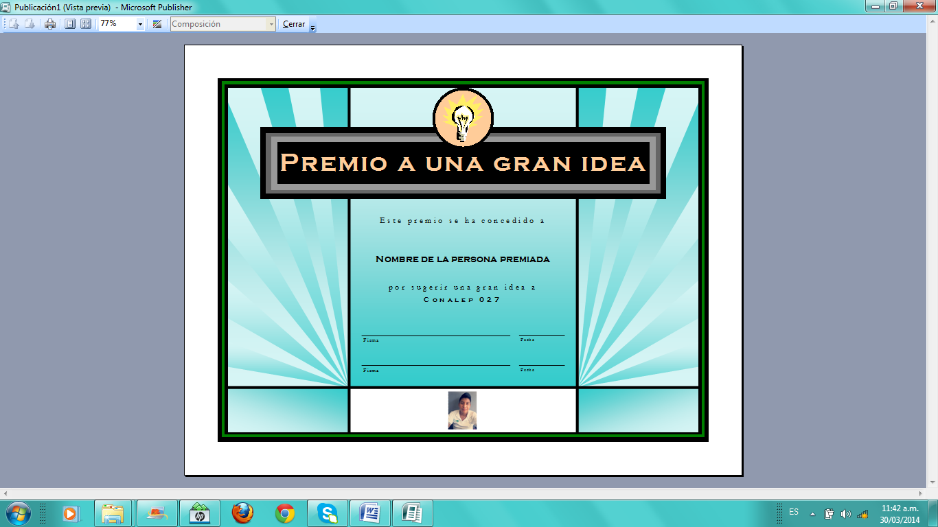 PRACTICAS DE PUBLISHER