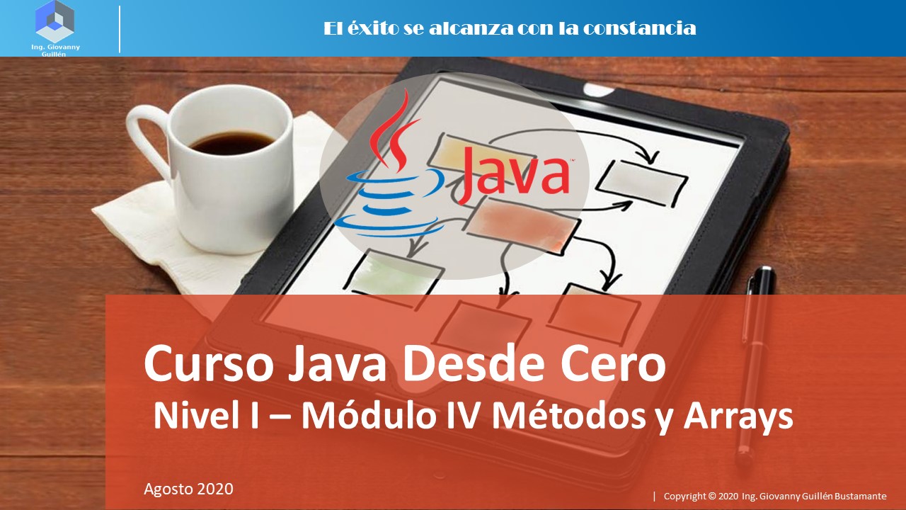 Curso Java Desde Cero Nivel I Módulo IV ~ Gerencia y Tecnología