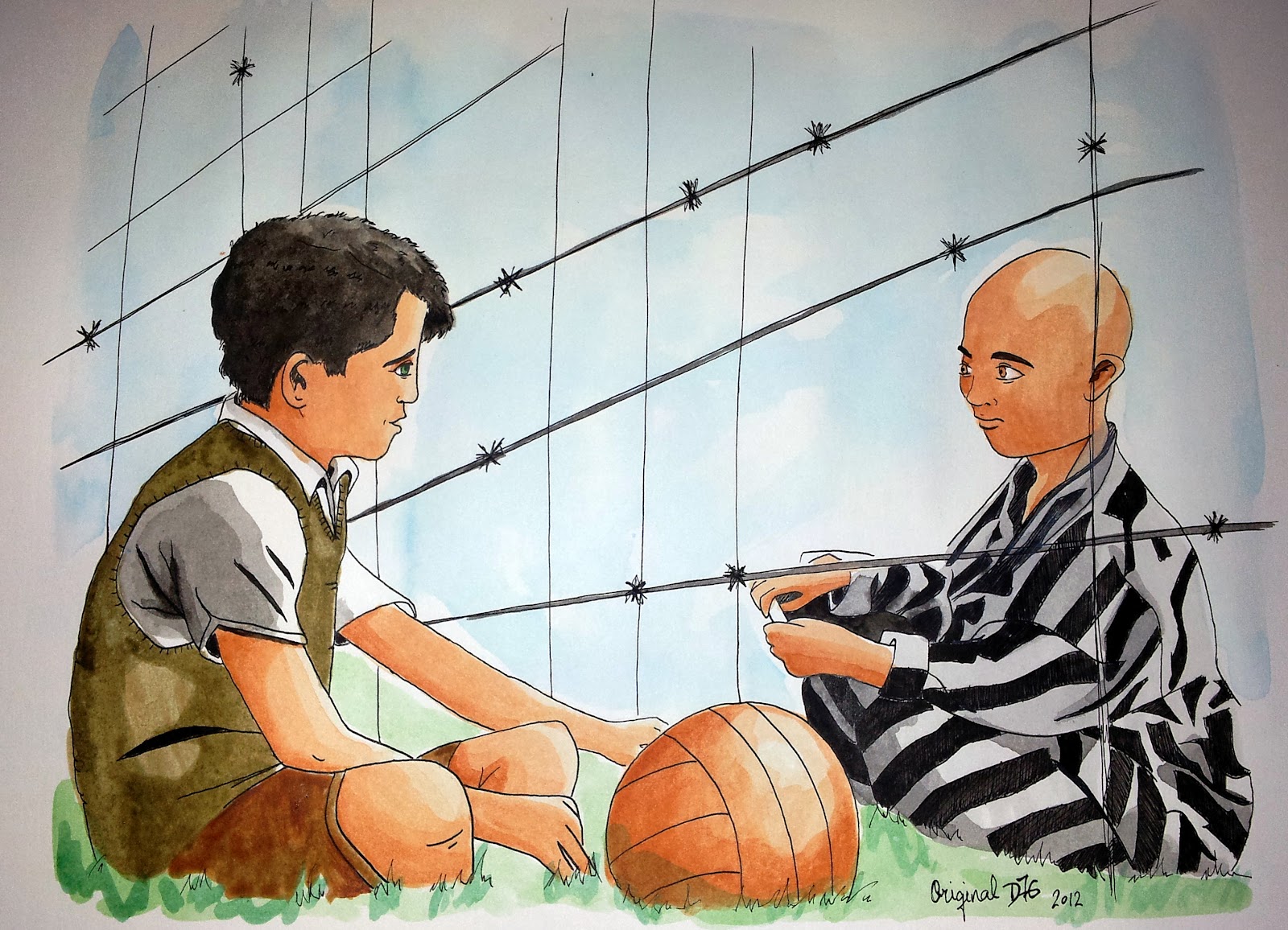 El niño con el pijama de rayas by Original D76