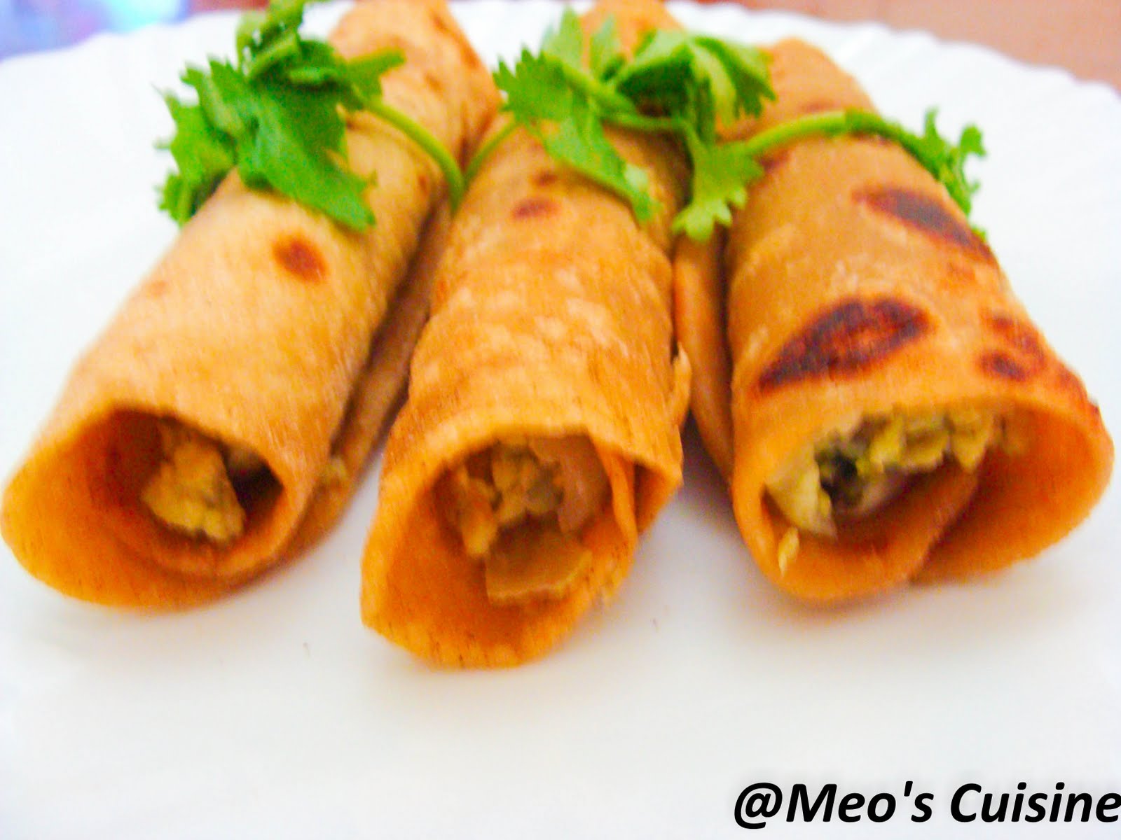 Meo's Cuisine: Chappathi Rolls F6UWXTV5AMH5