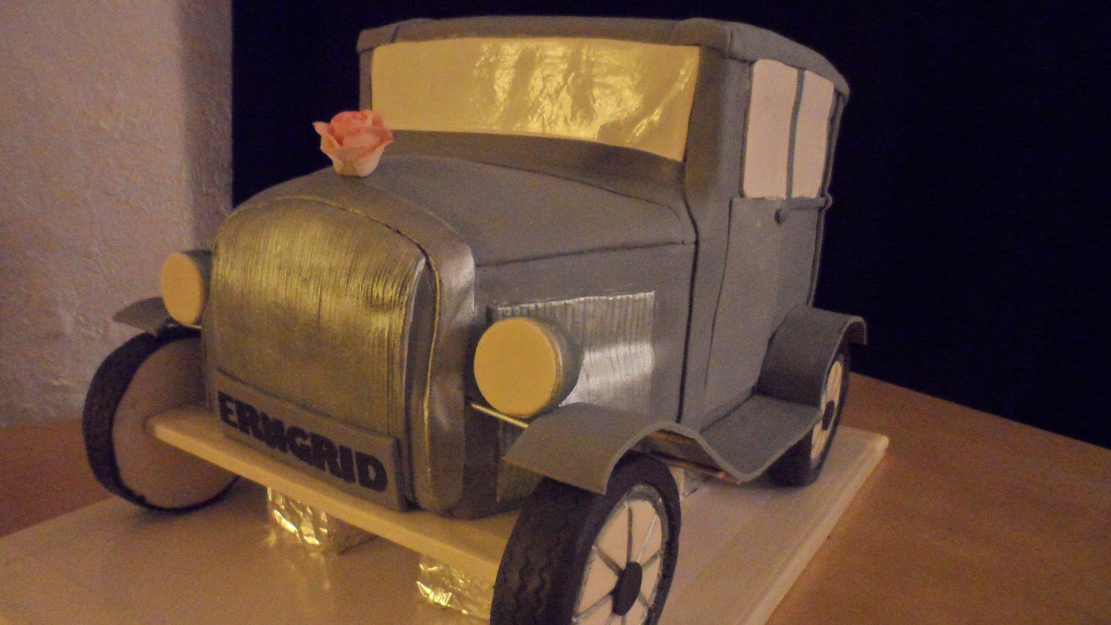 My cake and dessert making journey: My first Model T car cake