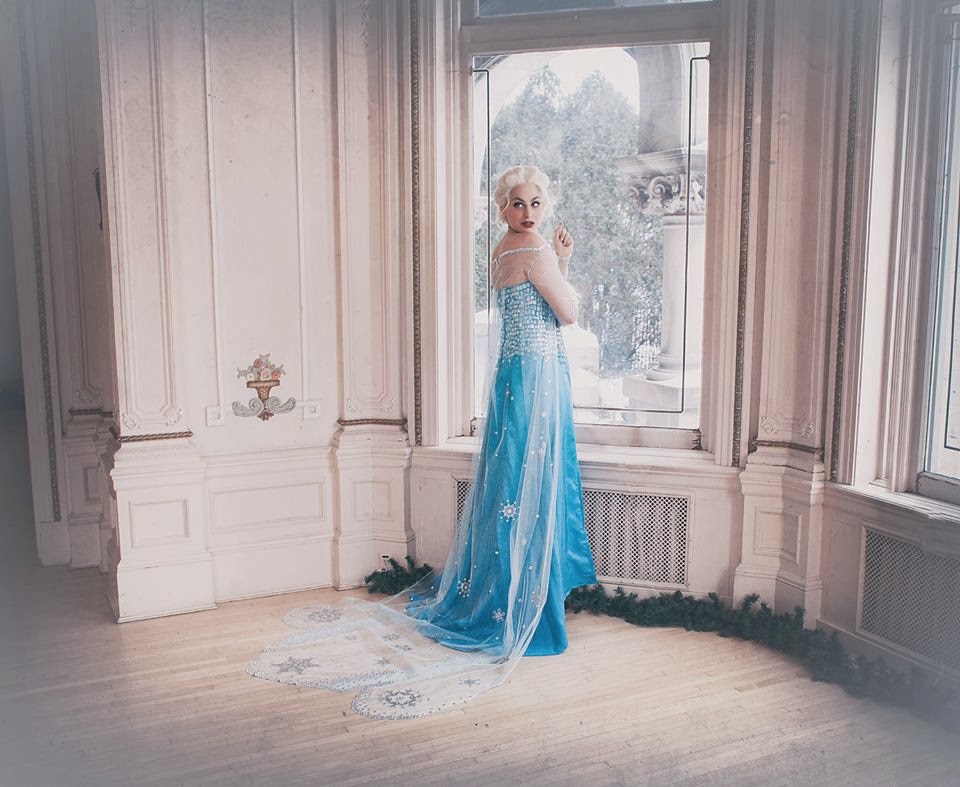 Elarte Cosplay Frozen Elsa Cosplay