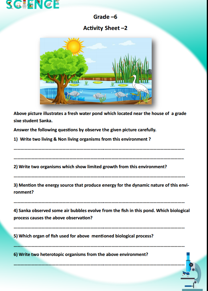 Ruwanwella Royal College Lessons Gallery: Grade 6- science