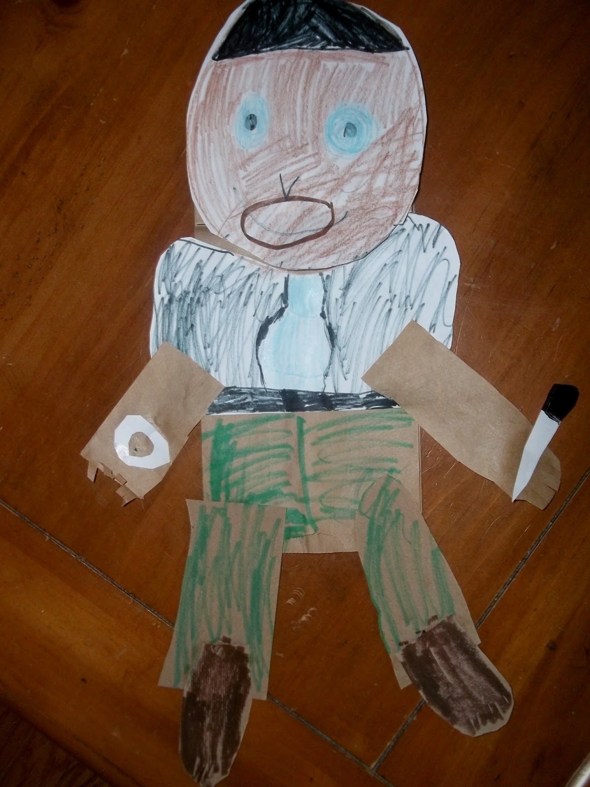 Barack Obama Paper Bag Puppet: Hey When is President's Day Anyway ...