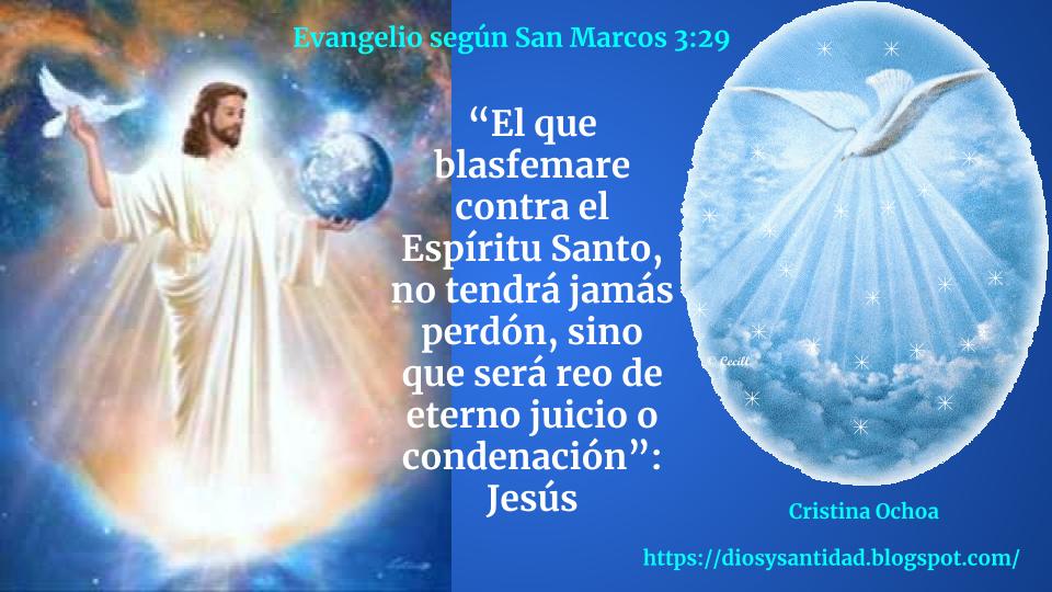 AMOR ETERNO: Lectura del Santo Evangelio Según San Marcos 3, 22-30