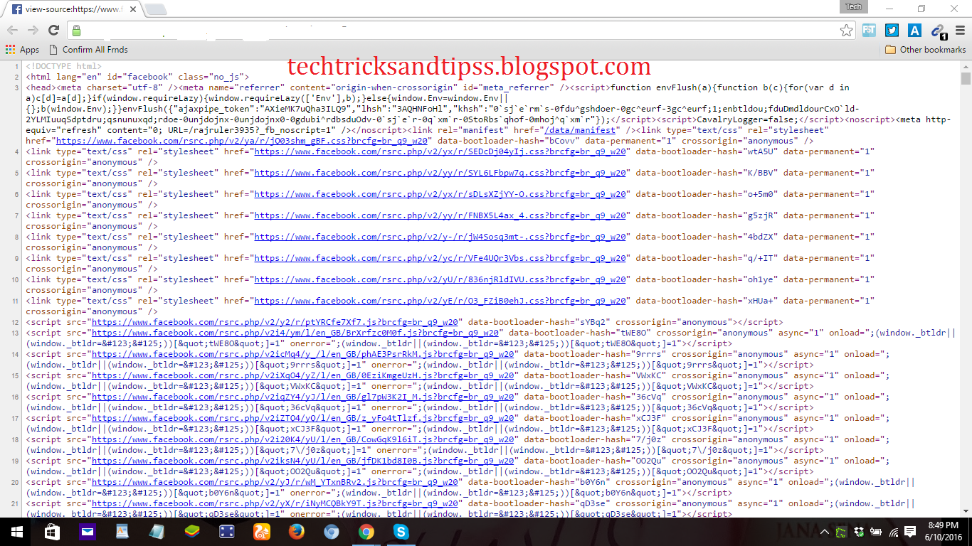 Check Your Profile Visitors On Facebook