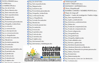 Material para 1ro a 6to de Primaria - Colección Educativa de Material ...