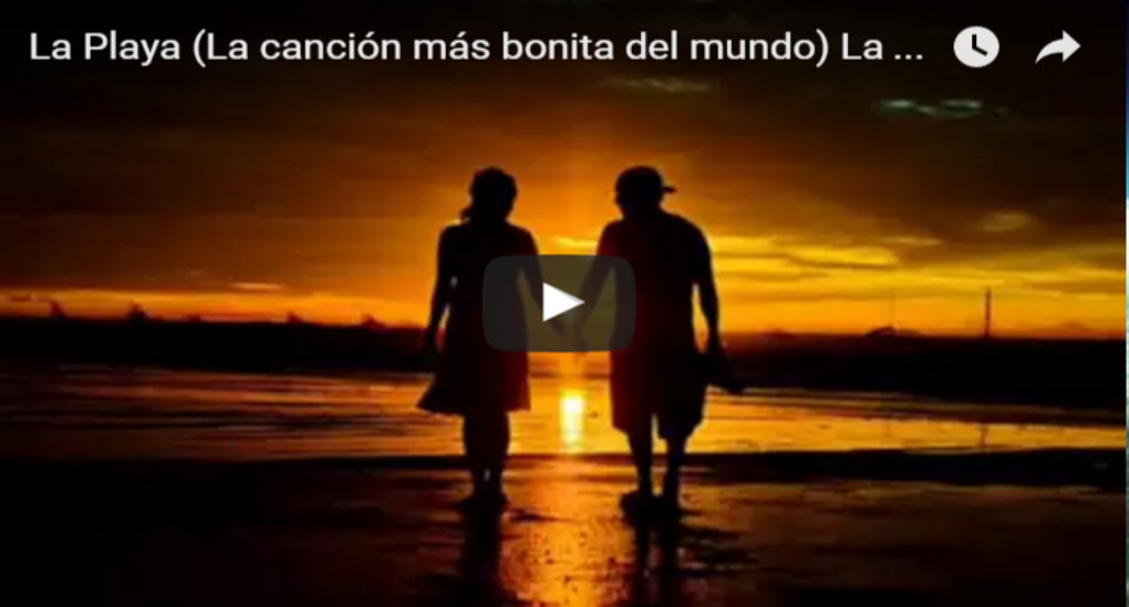 La música llena tu alma: La playa