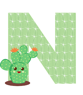 Kits imprimibles gratis : cactus abecedario