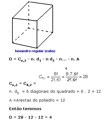 Cálculo e Matemática Elementar : Diagonais de um polígono e Diagonais ...