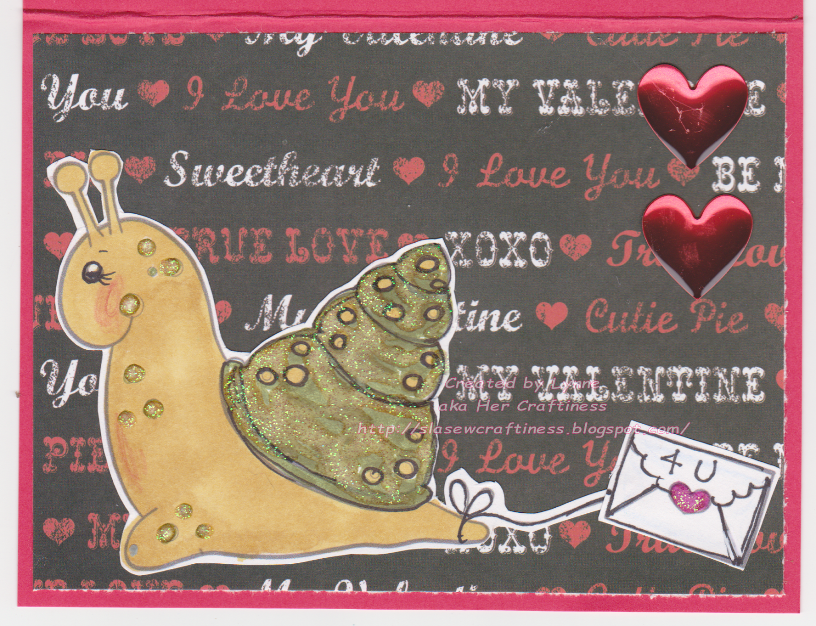Her Craftiness: Snail Mail Valentine
