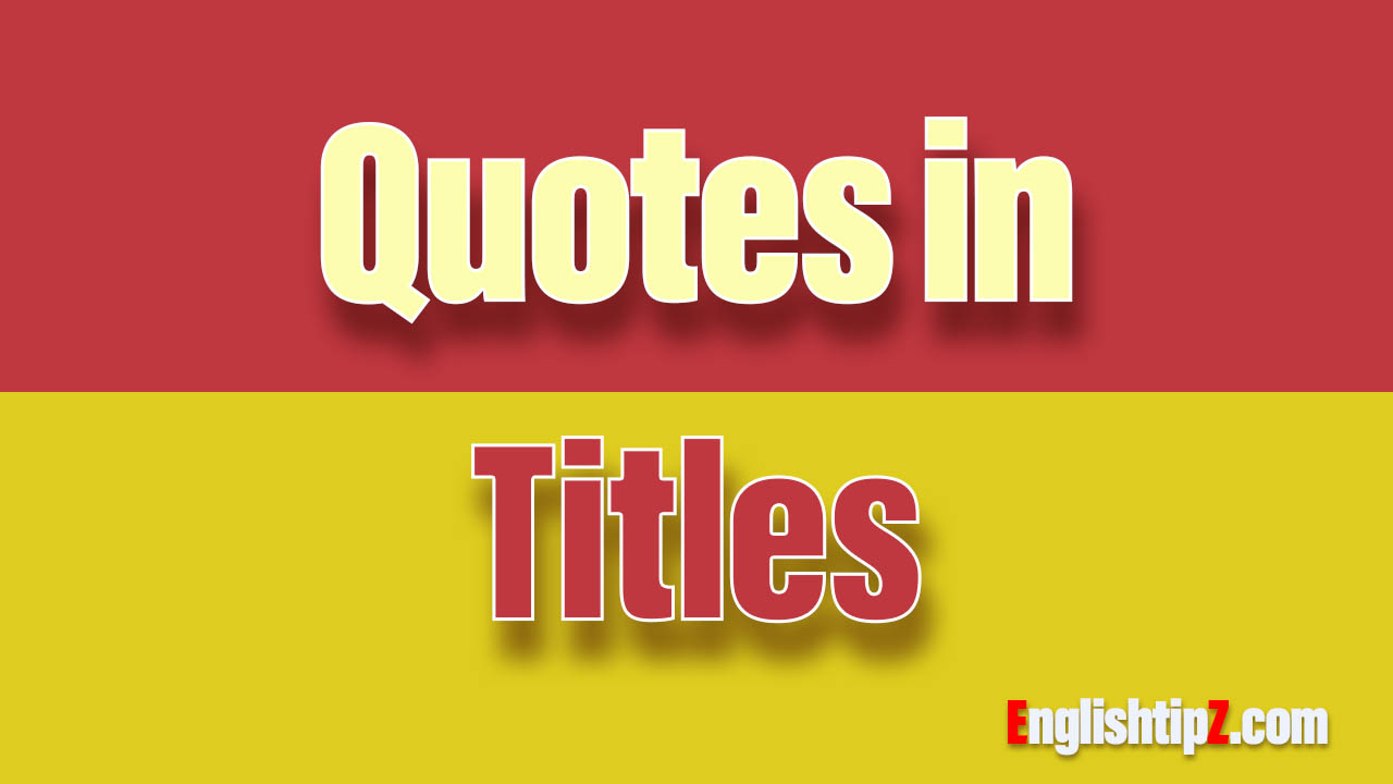 Quotation Marks Or Italics For The Titles Of Books Articles And Poems quotation-marks-or-italics-for-the-titles-of-books-articles-and-poems