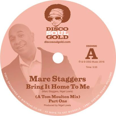Disco Soul Gold: Marc Staggers Let Me Be The One - Out Now