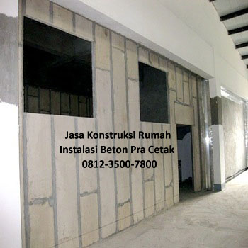 Jasa Instalasi Konstruksi Panel PreCast dan Risha Ruspin Surabaya