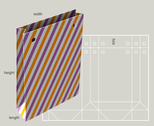 Flequilu en particular: Packaging en 5 minutos con Template Maker