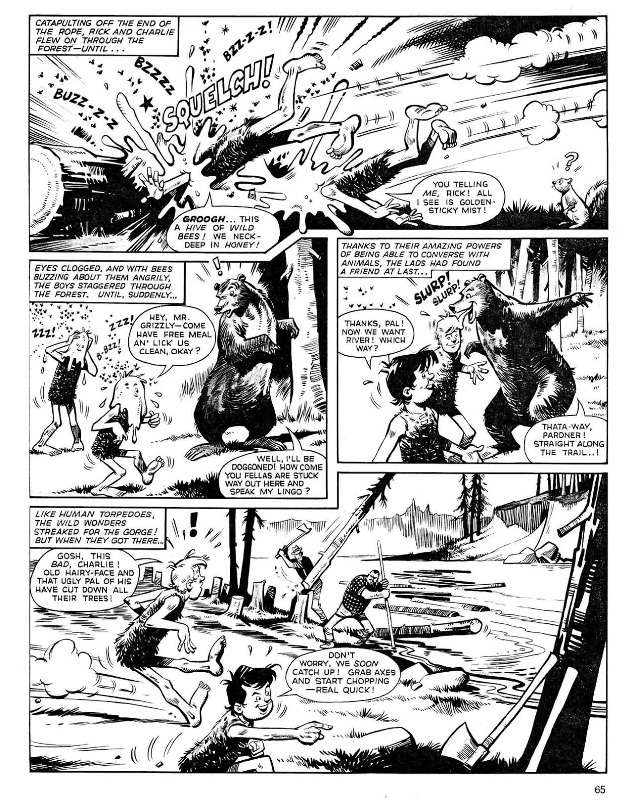 Jamie on the wing: valiant summer special 1969 part two 50-96