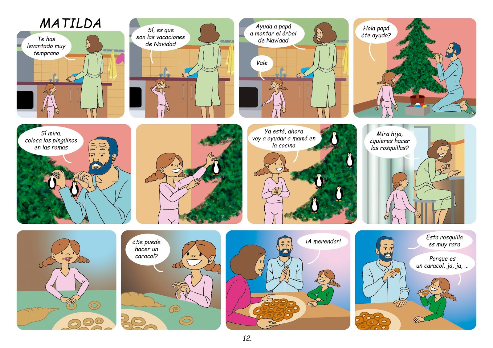 COMICS F. J. Escriña: COMIC MATILDA