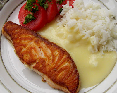 MatSkap: Citronsås till stekt lax och ris