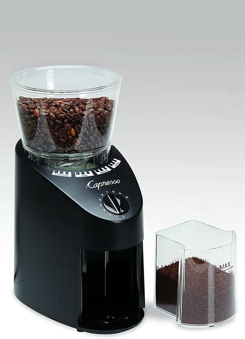Review Capresso 560.01 Infinity Conical Burr Coffee Grinder