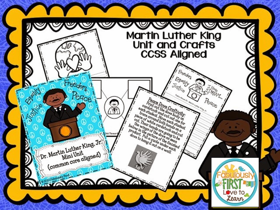 Primary Chalkboard: Martin Luther King, Jr. Products Giveaway and ...