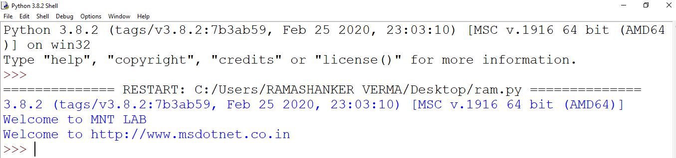 Python Programming Modes | MY.NET Tutorials