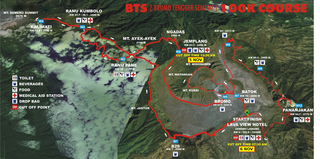 Frank's Blog...: Bromo Tengger Semeru Ultra 2016...
