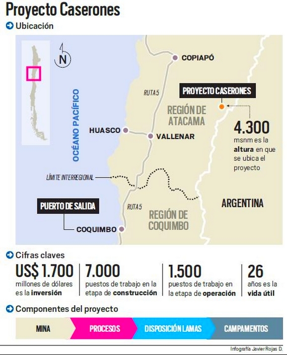 Tierra Amarilla: Minera Caserones opta por el puerto de Coquimbo para ...