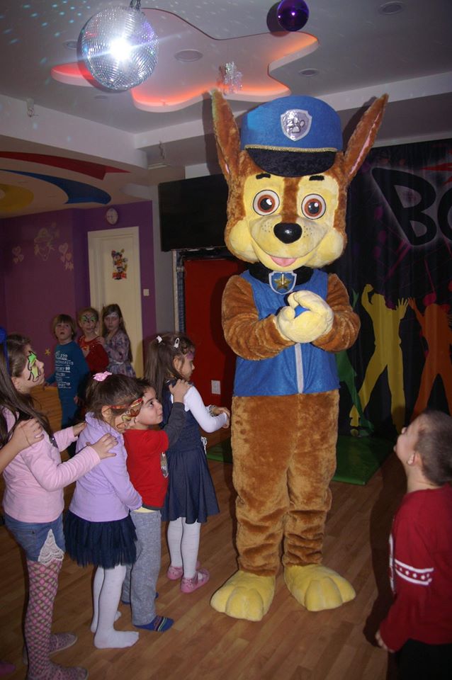 MASKOTE, MASKE, KOSTIMI, LUTKE, REKVIZITI: Patrolne šape - maskota Čejs