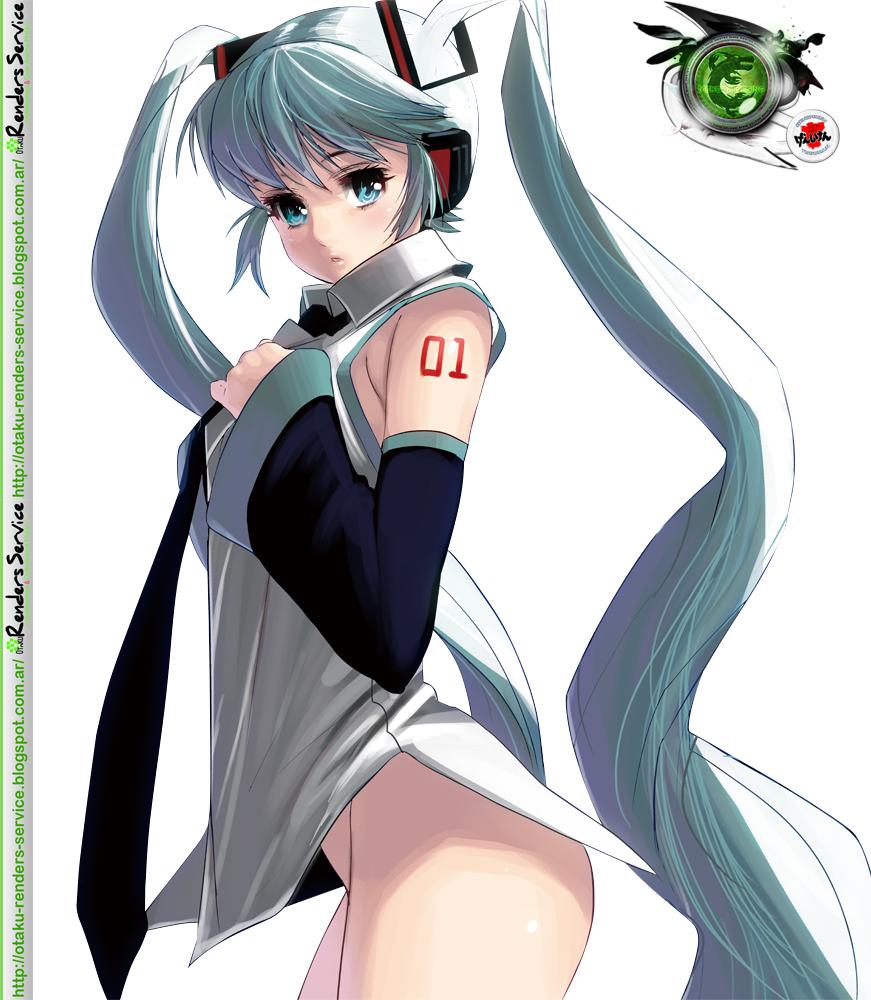 Vocaloid Hatsune Miku Cute Sensual Render Ors Anime Renders