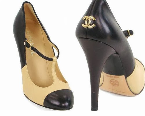 Coco Chanel Two Tone Shoes