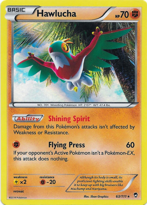 Hawlucha -- Furious Fists Pokemon Card Review | PrimetimePokemon's Blog