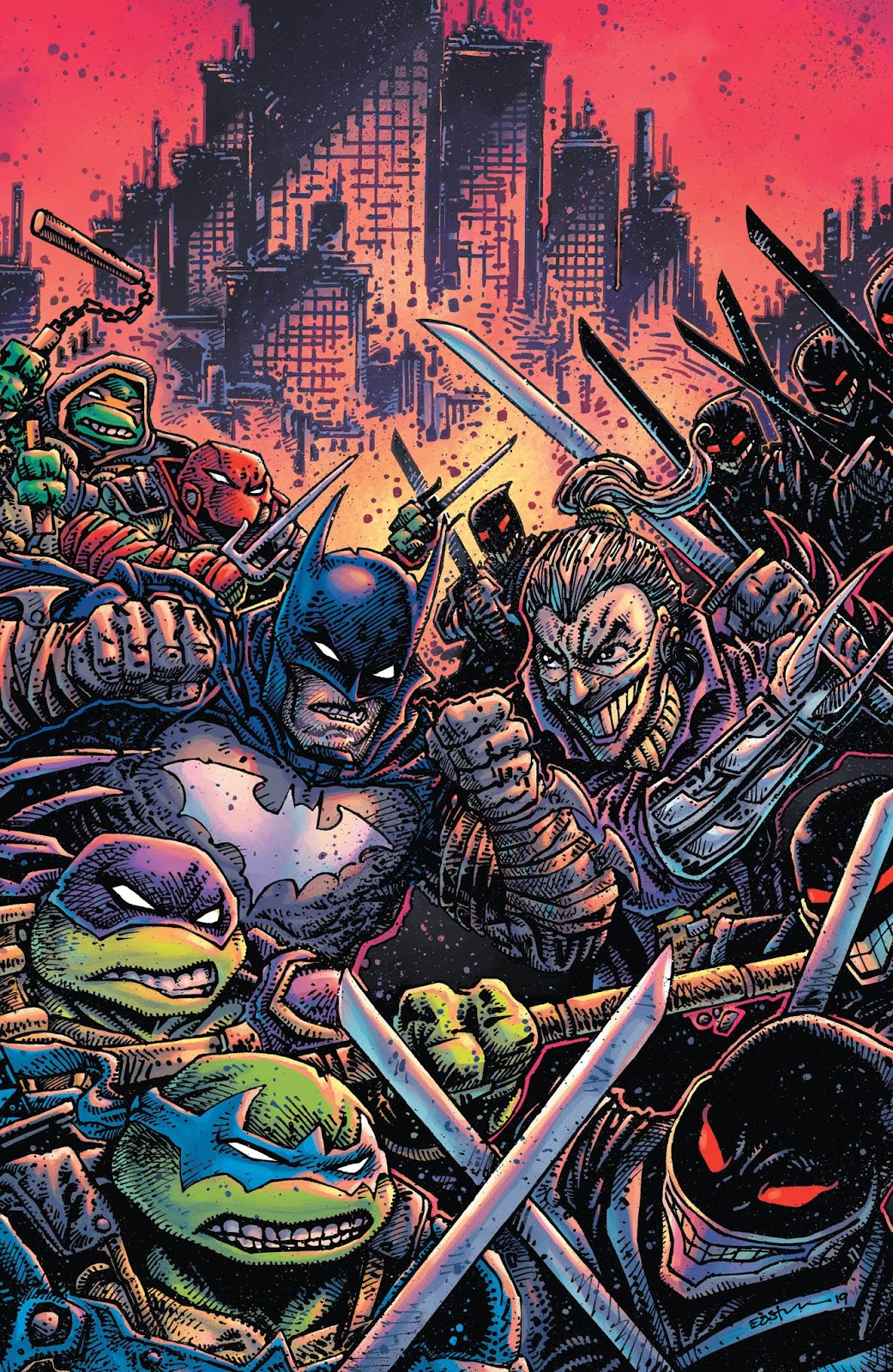 Weird Science DC Comics: PREVIEW: Batman/Teenage Mutant Ninja Turtles ...