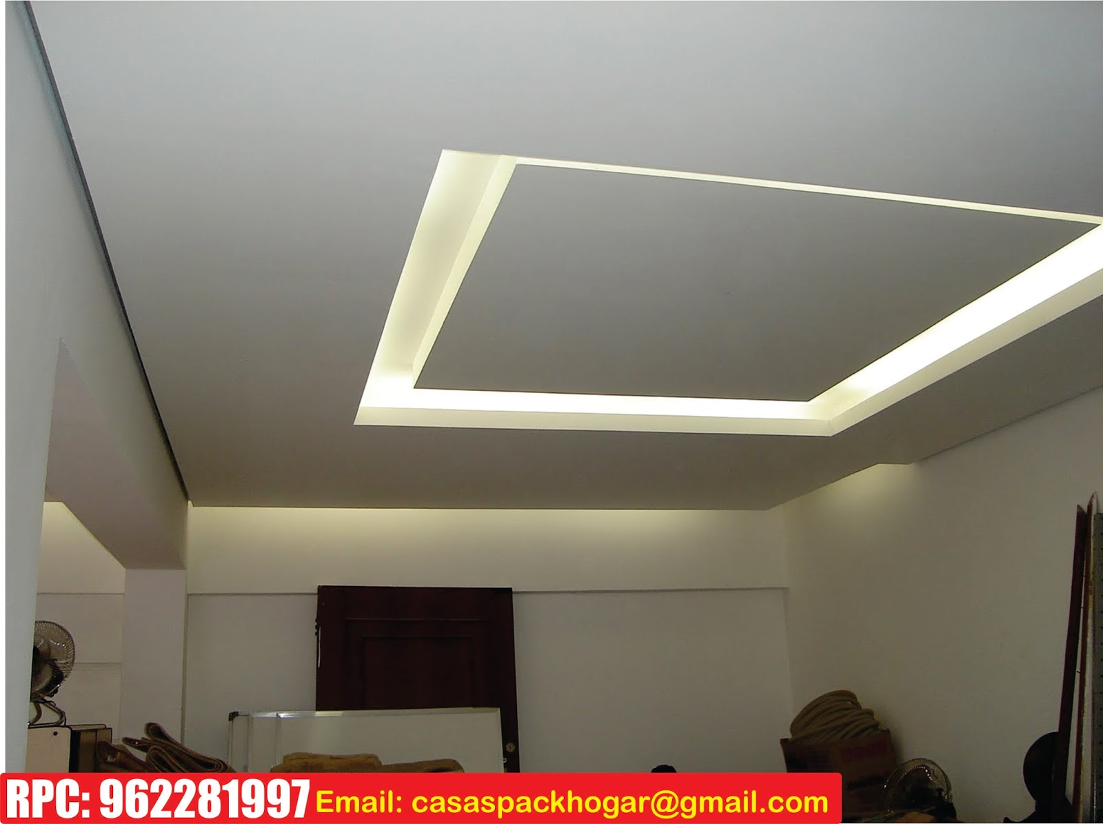 techos falsos en drywall - PACKHOGAR